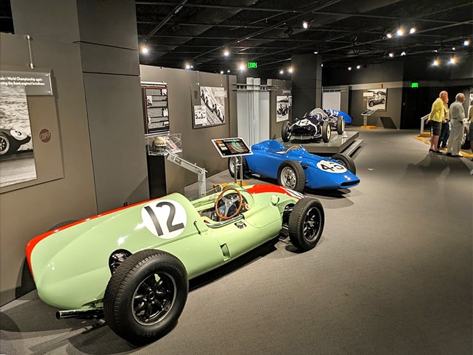 Where classic meets class! These vintage beauties are lined up like the world's most expensive &ndash; and exciting &ndash; automotive buffet.