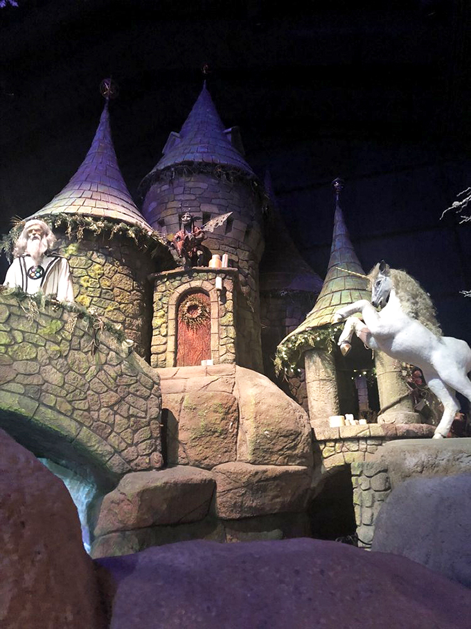 Gandalf meets My Little Pony in this whimsical scene. The wizard's stern gaze is softened by the unicorn's magical presence.