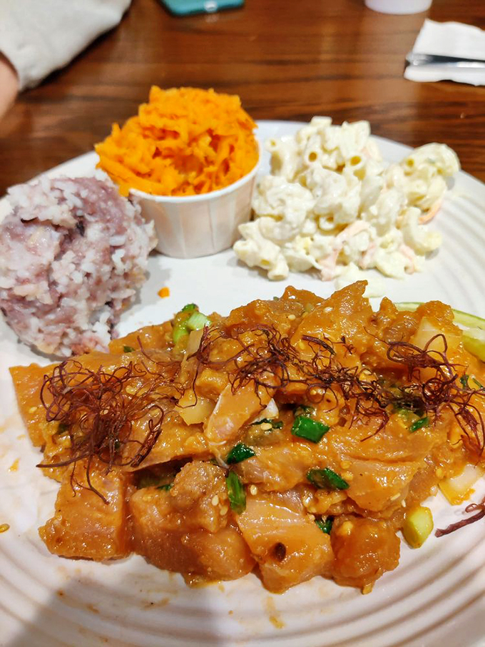 Ah&iacute; Poke so fresh, you'll swear you can hear ocean waves. Who needs a plane ticket when you've got this on your fork?