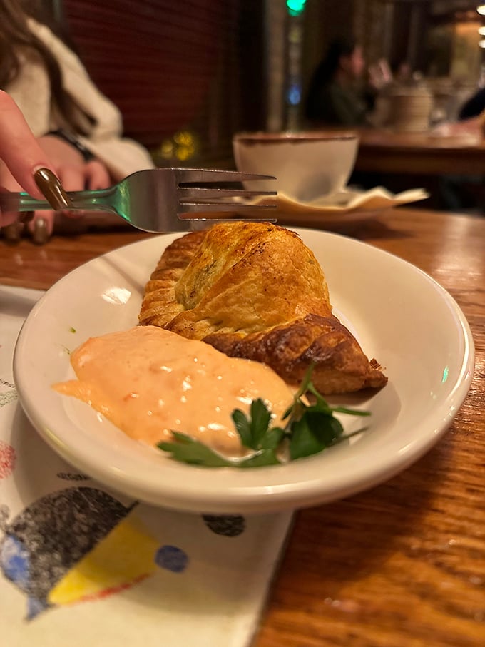 Meet the empanada that launched a thousand cravings. Crispy, savory, and more satisfying than finding the TV remote on the first try.
