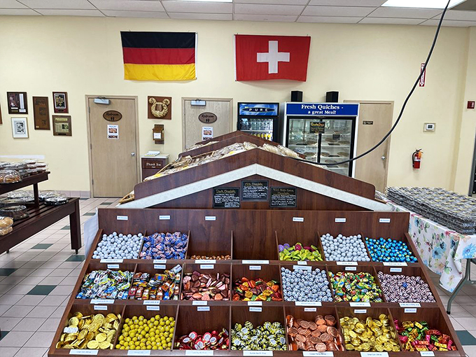 A taste of Europe, no passport required. Clasen's international aisle is like a delicious United Nations assembly, but with less debate and more chocolate.