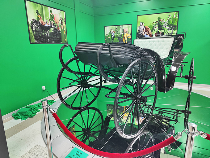 Horseless carriage or time machine? This vintage ride could whisk you straight to the Emerald City.