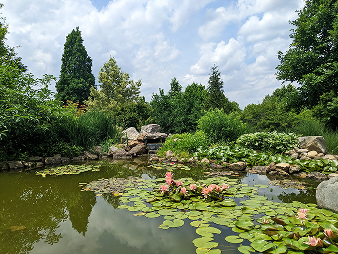 Nature's own masterpiece. This serene oasis is like a living, breathing work of art &ndash; no museum admission required.