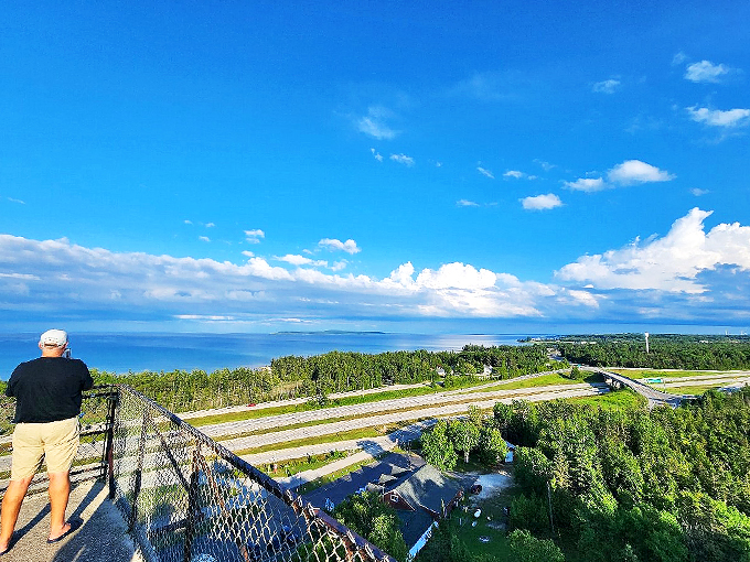 "Lake Huron, as far as the eye can see &ndash; no binoculars required!" The observation deck offers a sweeping vista that'll leave you breathless.