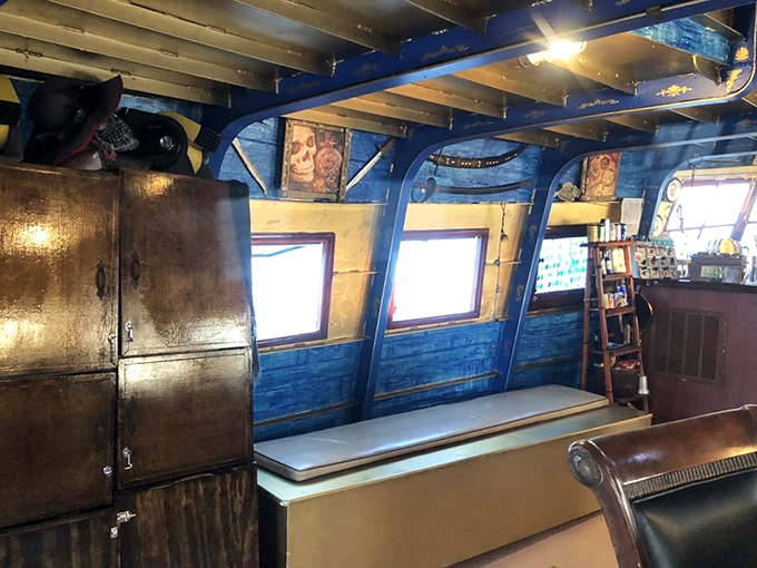 Forget your typical tiki bar&mdash;this nautical nook is where buccaneers wet their whistles. Just don't expect any umbrellas in your grog!