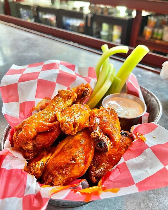 These wings are so saucy, they could star in their own sitcom. "Everybody Loves Buffalo" coming to a plate near you!