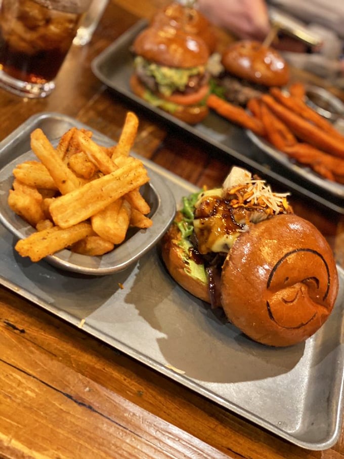 Burger alert! These beauties are stacked higher than my pile of unread books. But unlike my reading list, these'll disappear in no time!