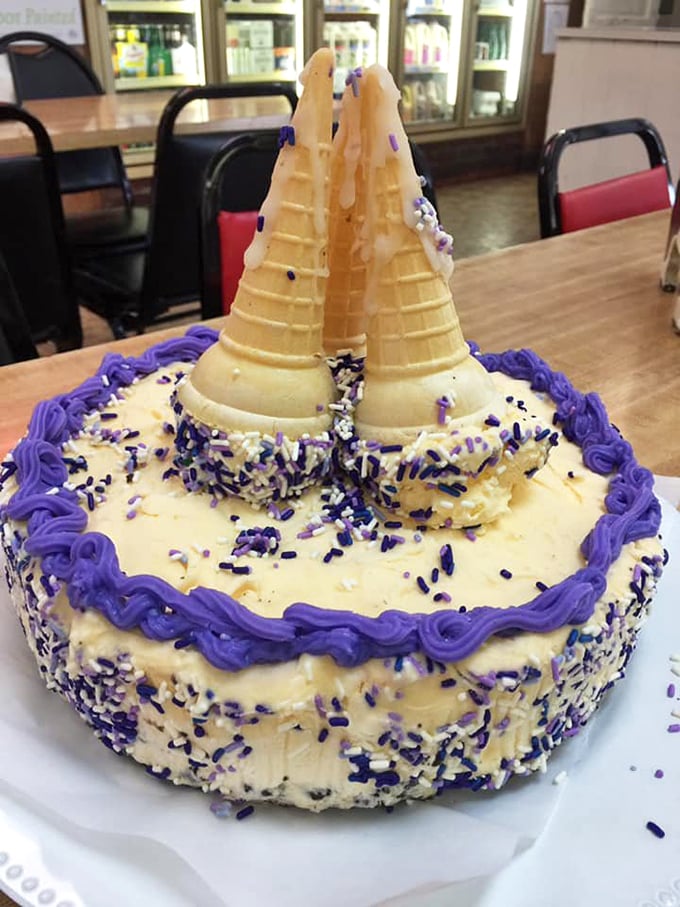 Who needs a birthday when you've got this cake? It's like Willy Wonka and Betty Crocker had a delicious love child.