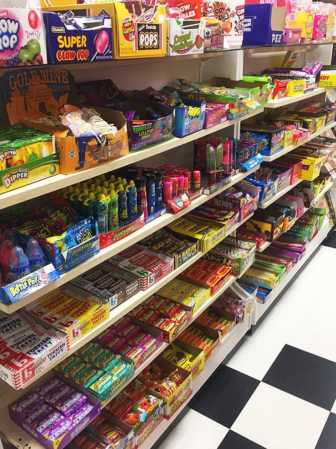 Nostalgia in every wrapper! This candy aisle is a time machine to childhood, with treats that'll make you feel like a kid again. Who says you can't relive your sugar-coated glory days?