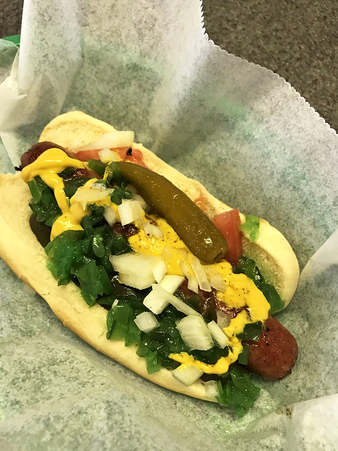 Chicago, meet Florida! This loaded dog is like a Windy City vacation in every bite, no plane ticket required.