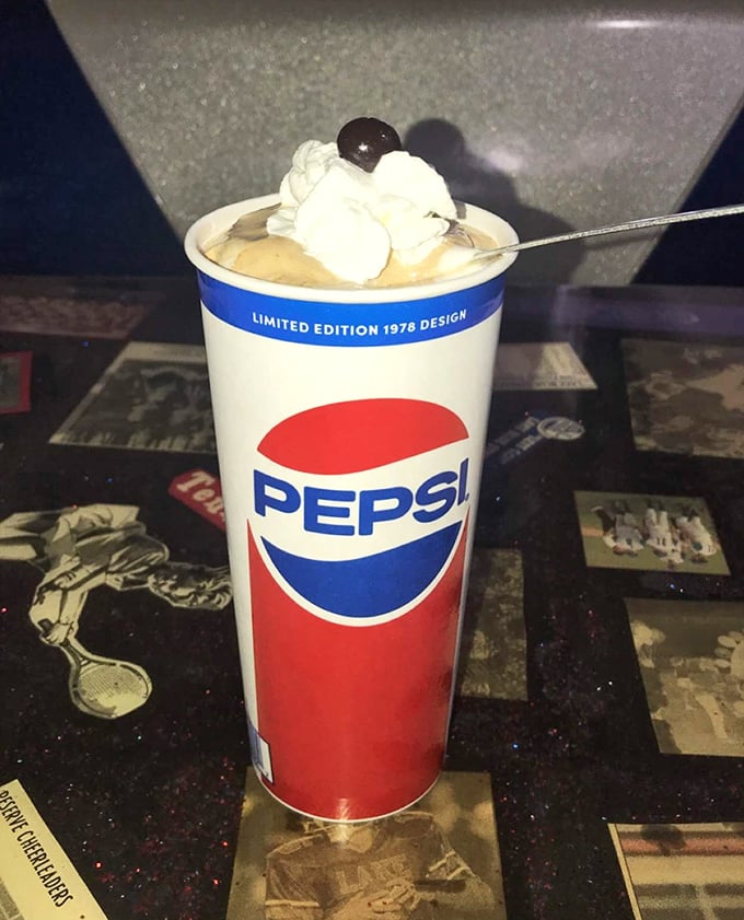 The holy grail of dairy delights! This chocolate malt is so thick, you might need a spoon, a straw, and possibly a small excavation team.