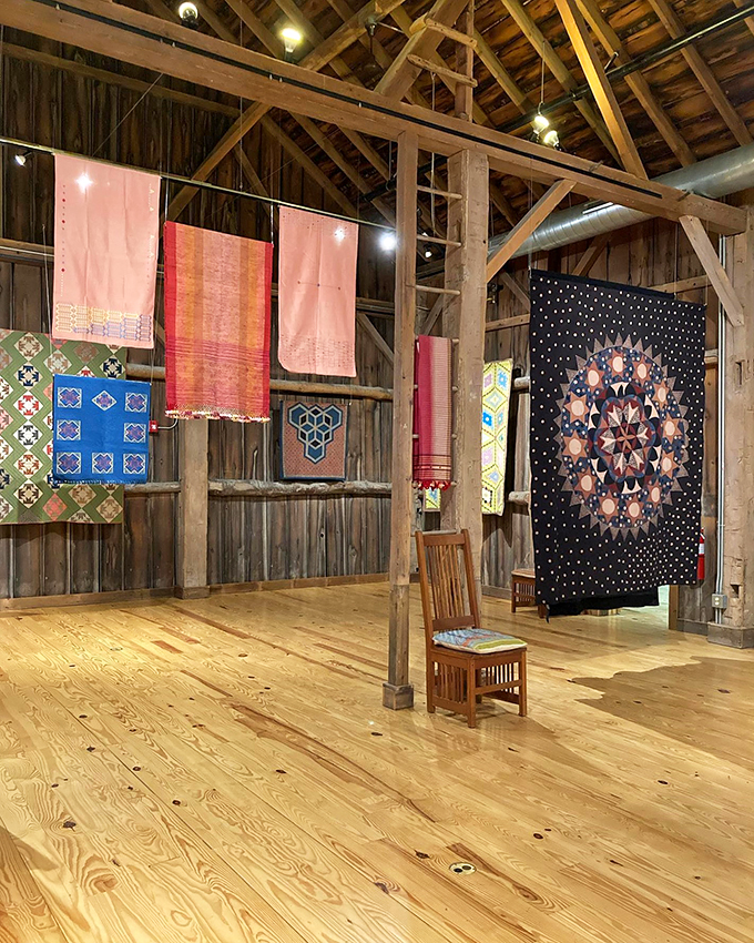 Hanging by a thread? Not these beauties. They're suspended in a dance of color and tradition.