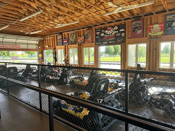 Gentlemen, start your engines! These go-karts are primed for some serious family-friendly "Grand Theft Auto" action.