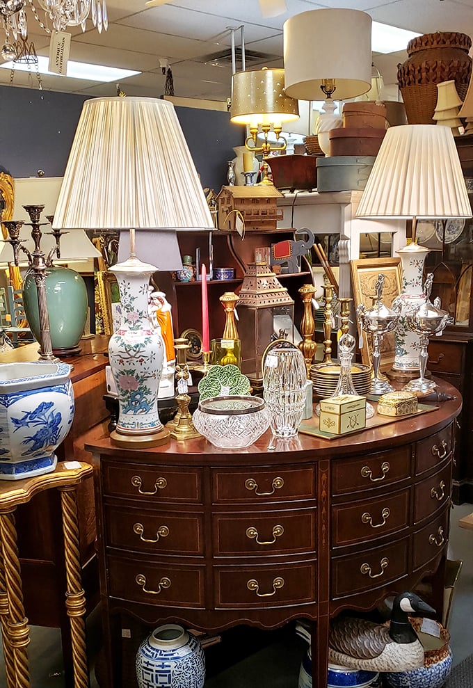 Illuminating history, one lamp at a time. This collection is so bright, you'll need shades – preferably cat-eye frames from the 1950s.