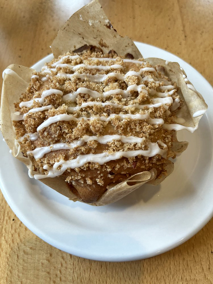 Move over, coffee cake. This pecan-studded beauty is ready for its close-up and your taste buds' standing ovation.