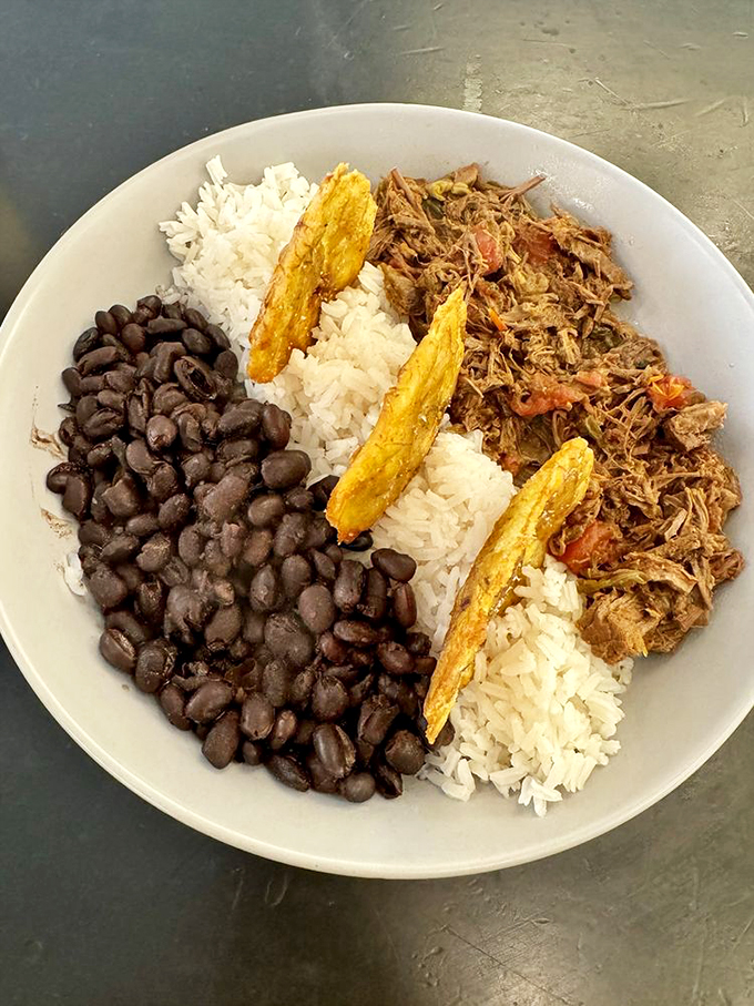 Ropa Vieja: The dish that proves sometimes, the most delicious things in life are a little messy. A Cuban classic that's comfort food at its finest.