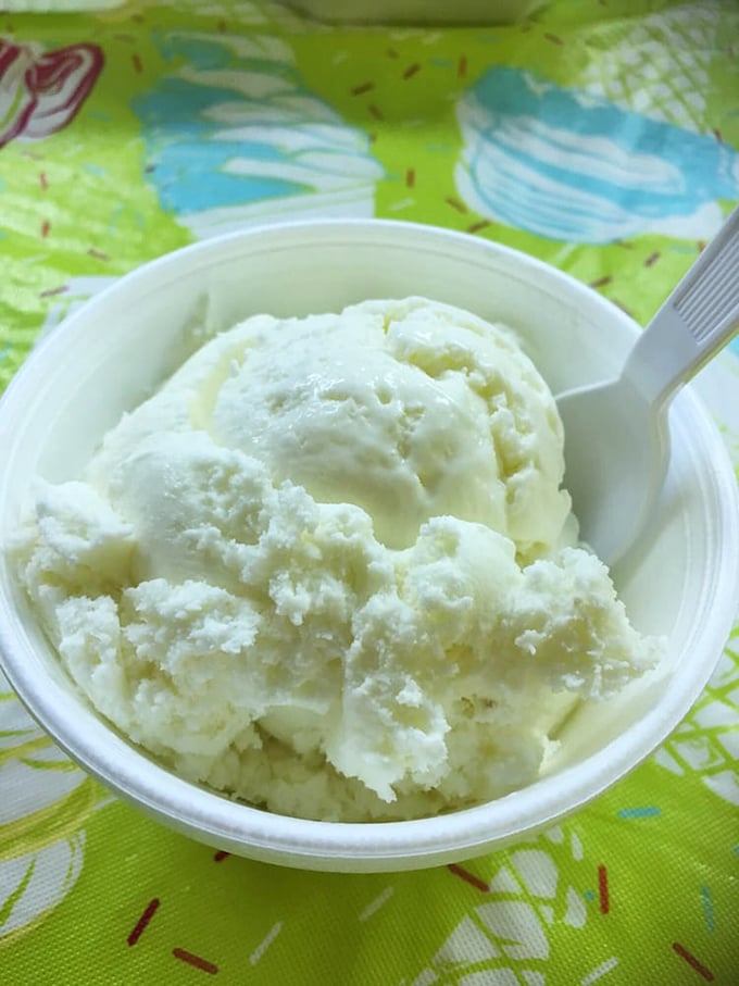 Vanilla, but make it fabulous! This creamy scoop is anything but plain, promising a flavor explosion that would make Julia Child swoon.