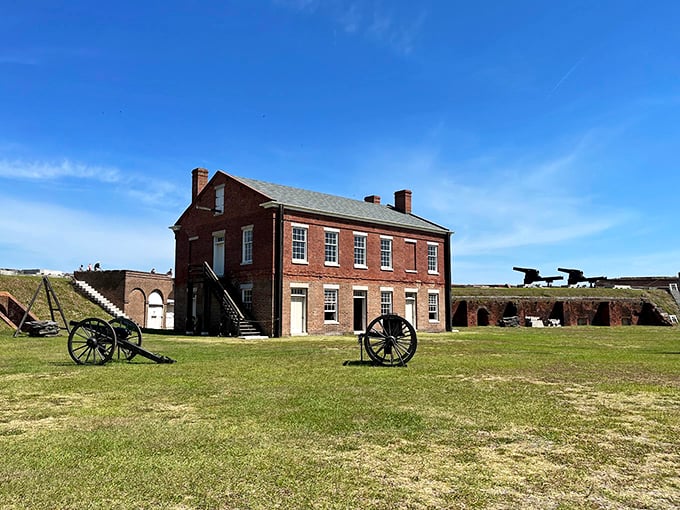 History meets paradise: Fort Clinch, where you can storm the beach and a fortress in one day.