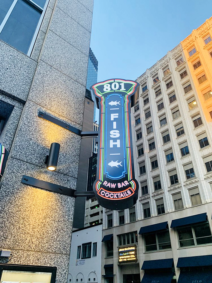 Chart a course for culinary bliss! 801 Fish is the North Star of seafood in a sea of landlocked eateries.