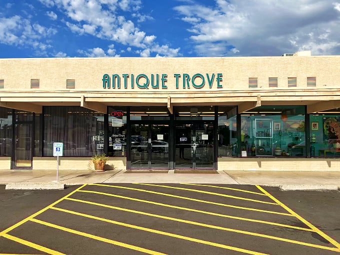 Time machine alert! Step into this unassuming storefront and emerge in a world where every decade is now.