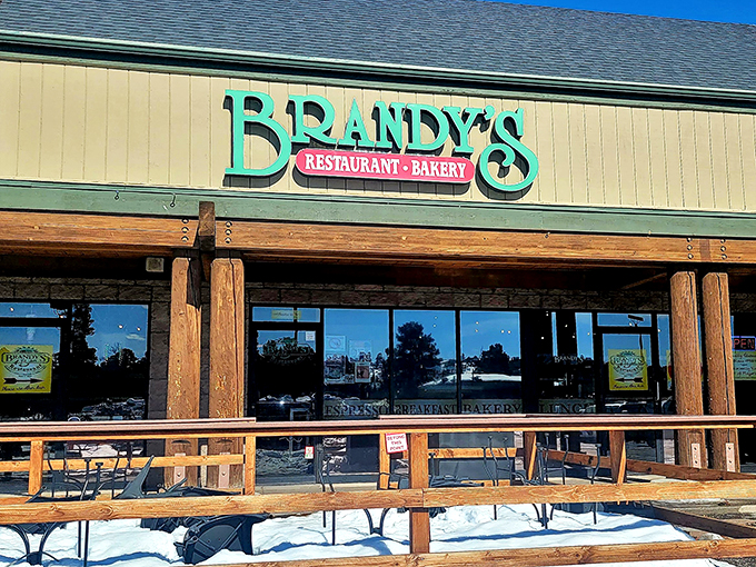 Don't judge a book by its cover &ndash; or a bakery by its exterior. Inside lies cinnamon-scented magic!