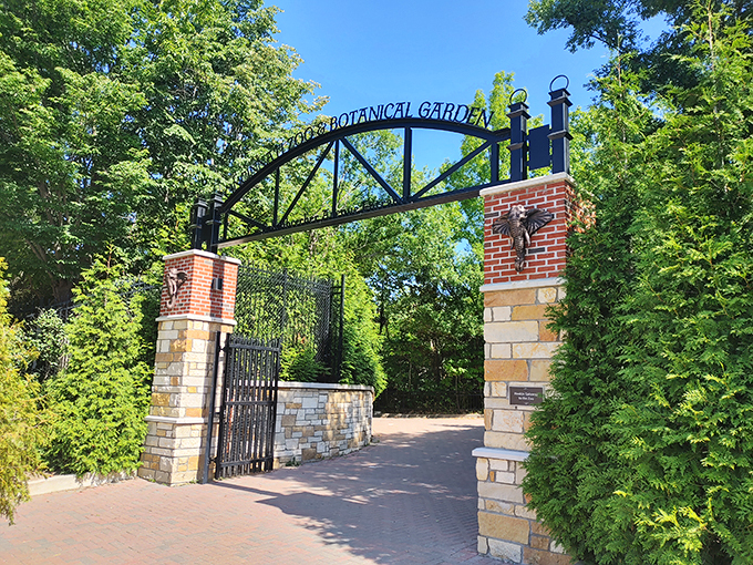"Botanical bliss! Cincinnati Zoo's garden entrance is so lush, you half expect to see a hobbit peeking out from behind a flower."