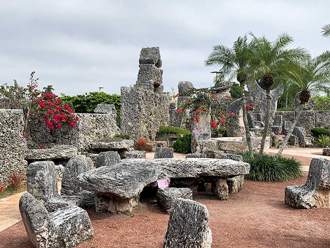 One man's rocky romance turned megalithic marvel. Ed's DIY project in Homestead puts your IKEA assemblies to shame.