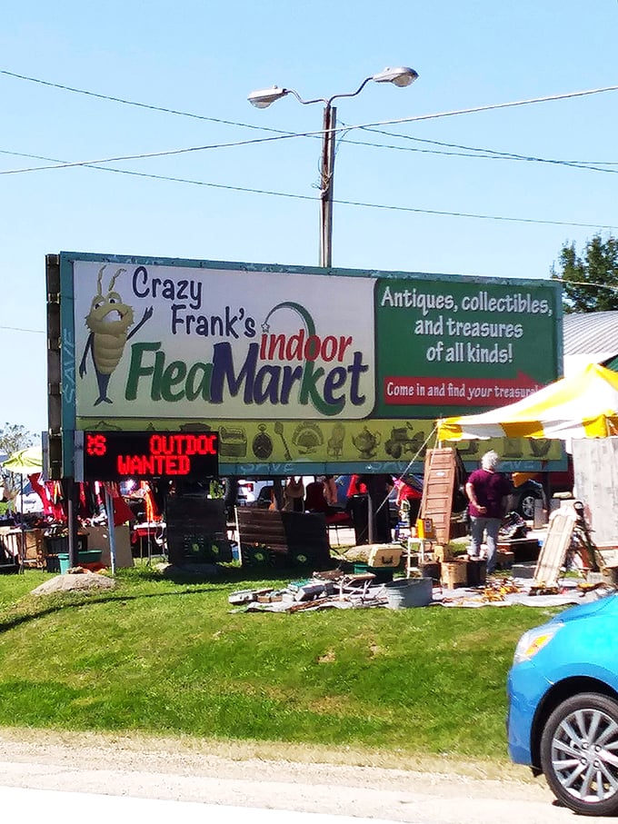 Step into Crazy Frank's, where "organized chaos" takes on a whole new meaning &ndash; and yes, that IS a life-size Elvis.