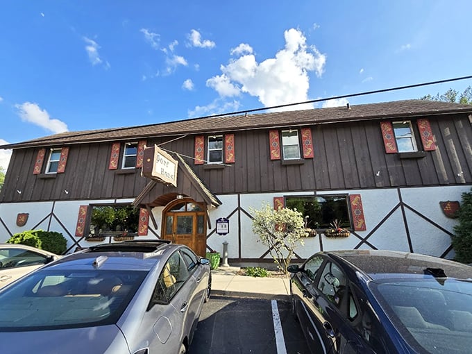 Dorf Haus: Where lederhosen meet loose belts in a symphony of Bavarian-inspired delights.