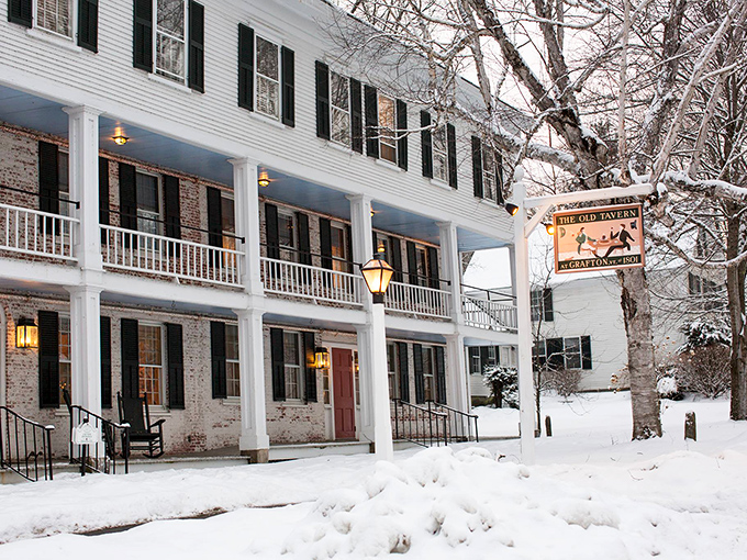 Take the scenic route to holiday cheer. Grafton's picture-perfect streets are a detour into Christmas past.