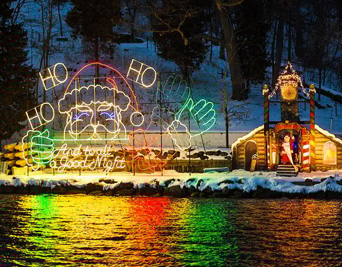 Cruise control to Christmas! Lake Geneva's Santa Cruise is the ultimate floating holiday road trip.