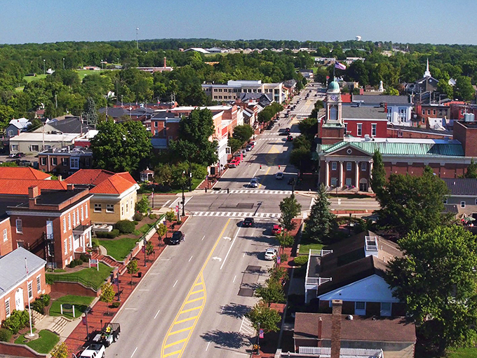 Lebanon: The perfect pit stop for history buffs and charm seekers. Park your modern wheels and step into a bygone era.
