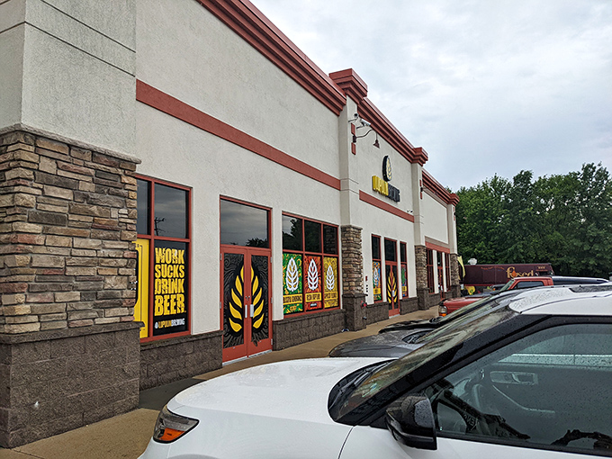 Lupulin Brewing: The strip mall surprise that's hop-notizing beer lovers. Don't judge this book by its cover!