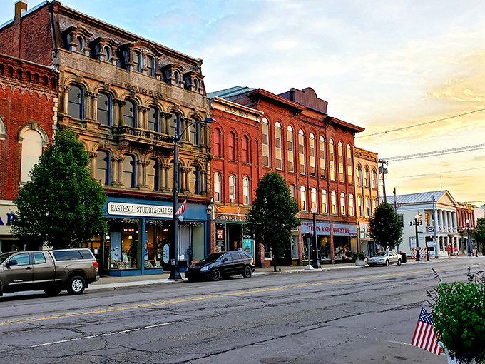 Marshall's historic downtown: A Victorian time capsule so perfect, you'll wonder if your DeLorean hit 88 mph without you noticing.