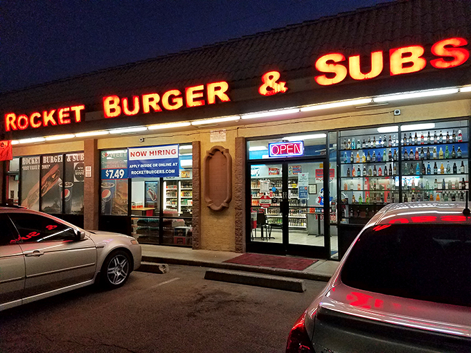Blast off to flavor town! Rocket Burger's retro vibes and rare sodas make every meal feel like a trip to space camp.