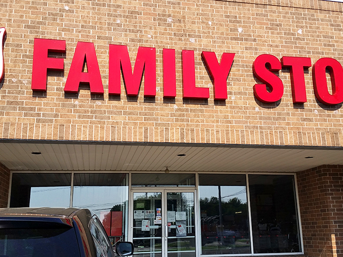 The General's troops have assembled... a fantastic array of bargains! This Salvation Army store means business.