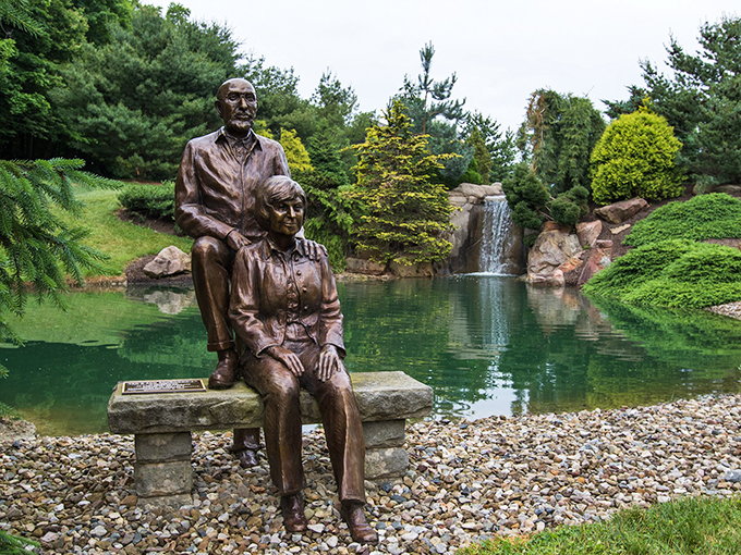 "Garden gumbo: Where Japanese zen, English charm, and Midwestern hospitality create a horticultural melting pot."