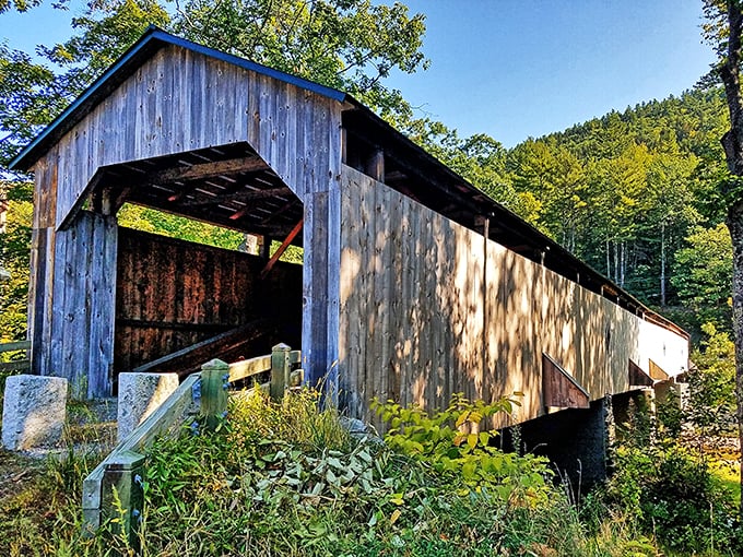 Road trip bingo: Check off "longest covered bridge in Vermont" and "time travel" in one scenic stop!