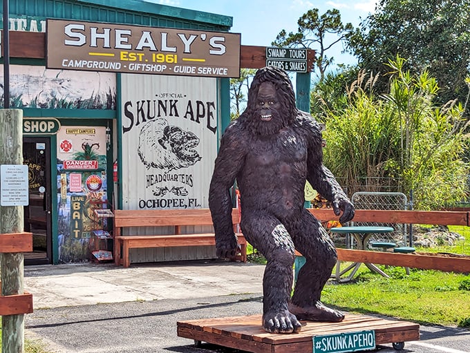 Bigfoot's smelly cousin? The Skunk Ape Research HQ is Florida's answer to Loch Ness &ndash; with extra humidity.