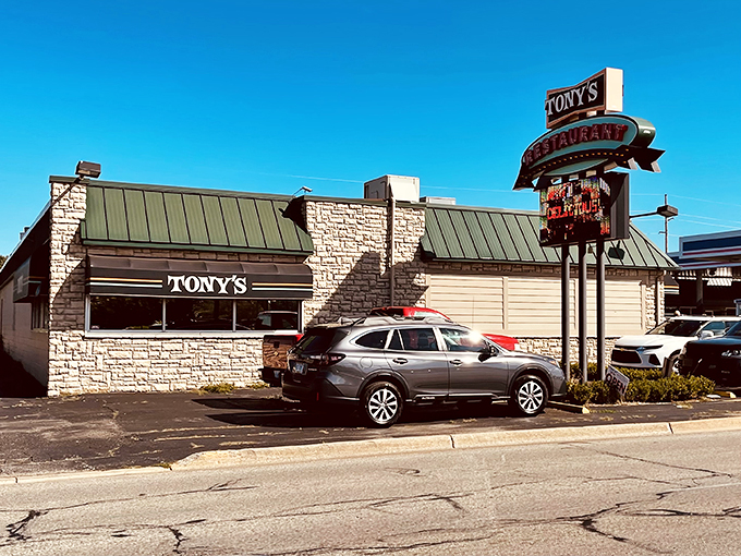 Bacon lovers, rejoice! Tony's serves up sandwiches where the B in BLT stands for "Bring a bigger appetite."