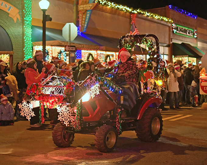 All aboard the Polar Express! Williams' magical train ride is like Hogwarts Express, but with more jingle bells.