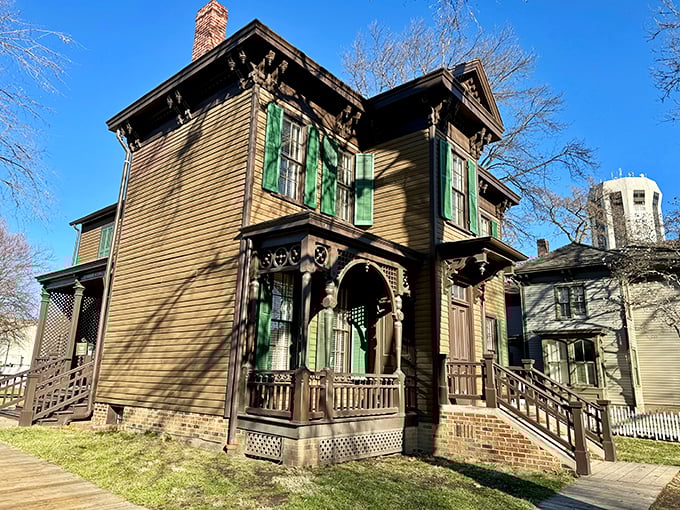 "Four score and seven rooms ago: Step into the everyday life of America's 16th president."