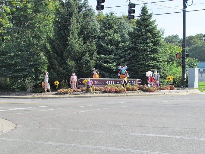 Norman Rockwell, eat your heart out! Buchanan's downtown is like a nostalgic postcard brought to life, complete with friendly faces.