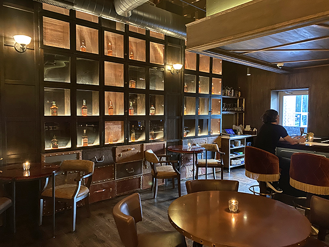 Bourbon and brats, oh my! This high-end hunting lodge serves up sophistication with a side of indulgence.