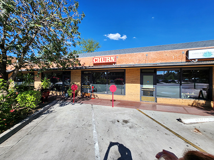 Small batches, big flavors! Churn's ice cream is like a scoop of your childhood with a gourmet twist.