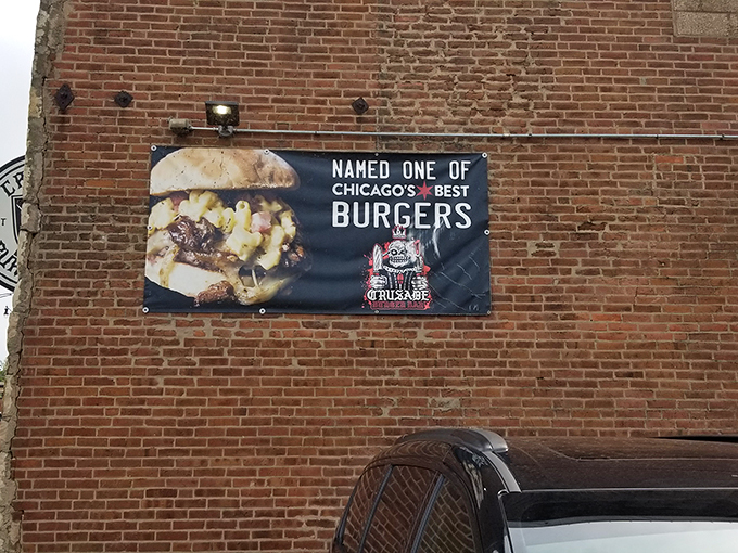 Onward, brave traveler! Crusade's legendary burgers are worth changing course for.