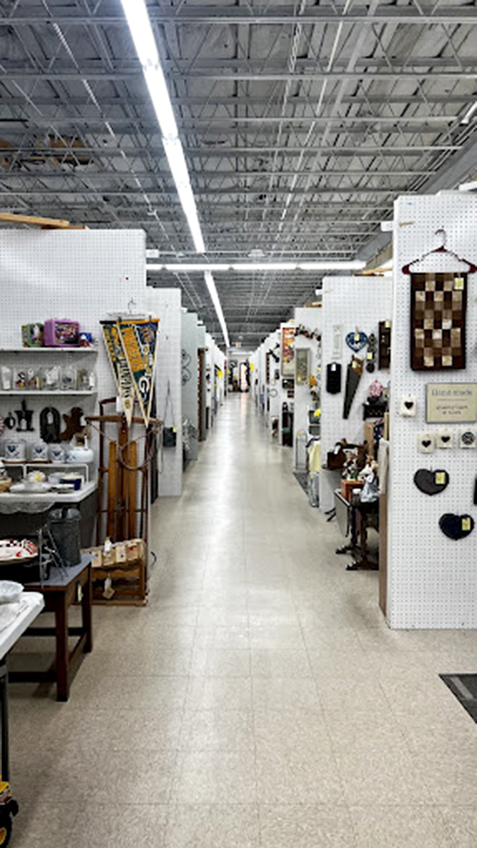 Pack light, leave room! This roadside wonder emporium might just send you home with a new (old) coffee table.