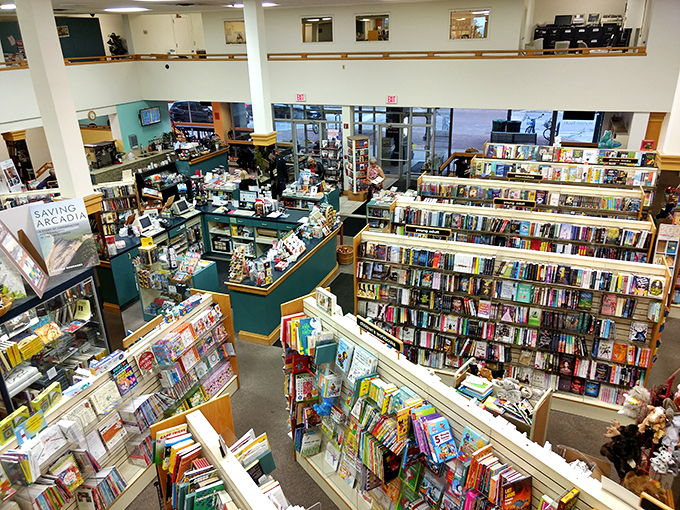Lost? Found! Let this three-story beacon of books be your guiding light in Traverse City.