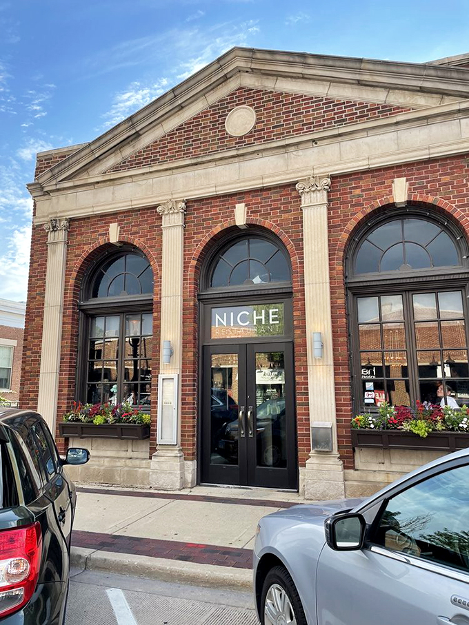 Dine like it's 1899... with a twist! Niche's elegant interior blends old-world charm with new-world tastes.