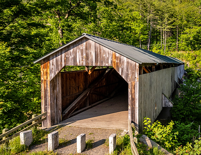 Caution: Crossing this bridge may cause sudden urges to trade your car for a horse and buggy.